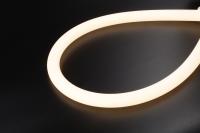 China LEDCORP DC24V LED Neon Flex 5M Roll IP67 Side Bend Silicone 2700K-6500K RGB OEM for sale