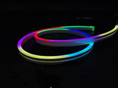 China LEDCORP RGB LED Neon Flex SPI Pixel Control 12x12mm 24V IP67 5M Roll for sale