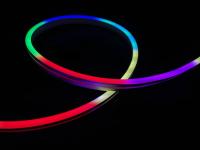 China LEDCORP RGB LED Neon Flex SPI Pixel Control 12x12mm 24V IP67 5M Roll for sale