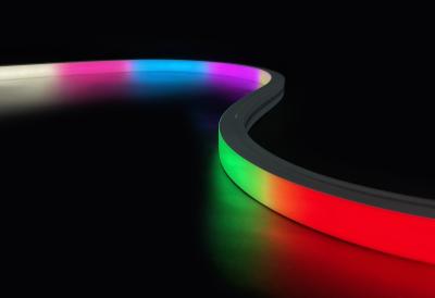 China LEDCORP RGB Neon Flex Top Bend Pro 12x12mm DC24V IP67 5M Roll for Commercial Lighting for sale