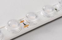 China LEDCORP Flexible Wall Washer with Lens DC24V 5M Roll IP67 Silicone LED Strip Light 90+ CRI for sale