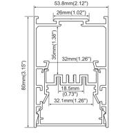 China LEDCORP® High-Performance Aluminum Profile Magnetic/Ring/Module for Customizable LED Linear Light for sale