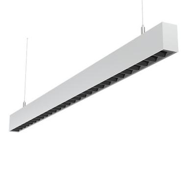 China LEDCORP Customizable Aluminum Profile for LED Linear Light Magnetic Ring Module 1m 24V for sale