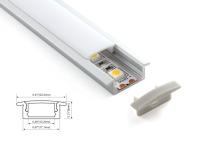 China Aluminum Linear Lighting Profile 17x8mm Mini Size for Furniture LED Strip for sale
