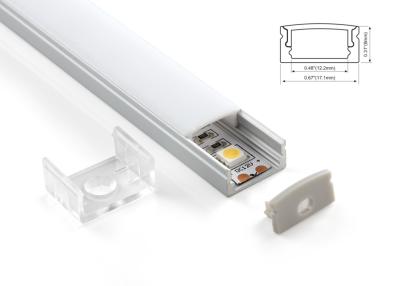 China Aluminum Linear Lighting Profile for Furniture 17x8mm Mini Size LED Strip Channel for sale