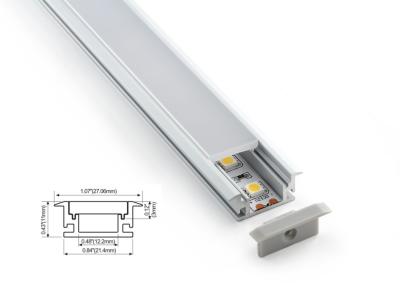 China LED Linear Recessed Lighting Aluminum Profile Indoor Pendant Lamp 2m 24W for sale
