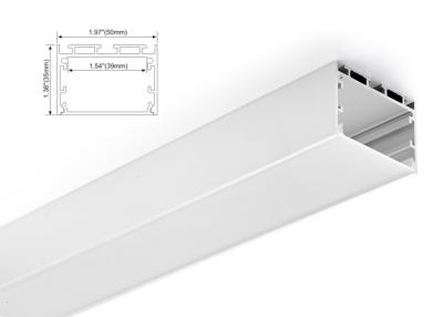 China 50mm x 35mm Aluminum Profile LED Linear Lighting Recessed Pendant Surface Mount for sale