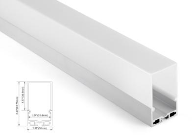 China Aluminum Profile LED Linear Pendant Light PMMA Opal Cover 1200mm 40W for sale