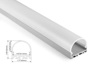 China Aluminum Profile LED Linear Light Pendant Surface Mount 1200mm PMMA Opal Cover for sale