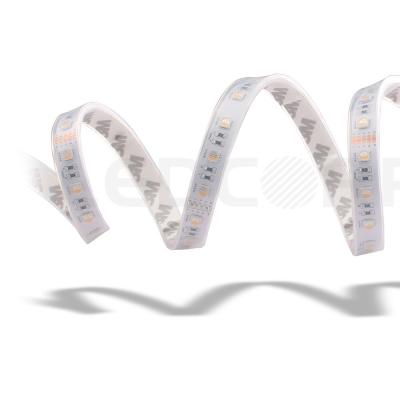 China RGBW 4 in 1 LED Strip Lights 60 LEDs/m 19.2W 12V 24V SMD5050 IP20 IP65 for sale