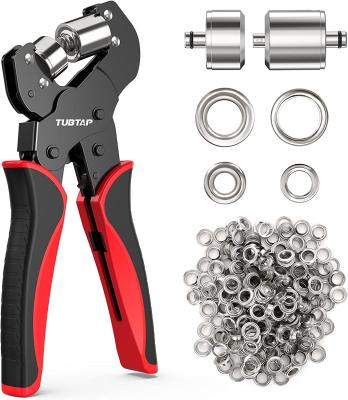 China Durable Portable Grommet Tool Kit Press Pliers Alloy Material for sale