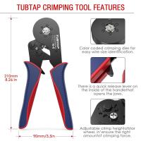 China Portable Durable Hexagonal Crimping Tool , Multipurpose Crimping Tool Hexagonal for sale