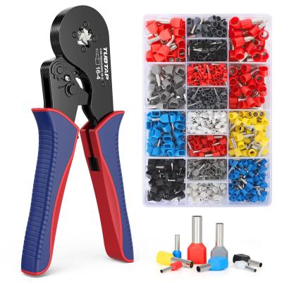 China Ergonomic Wire Ferrule Kit With Crimper Portable Anticorrosive for sale