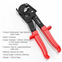 China Multicolor Ratchet Cable Cutter Tool Maximum 240mm2 For Marine for sale