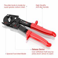 China Multicolor Ratchet Cable Cutter Tool Maximum 240mm2 For Marine for sale