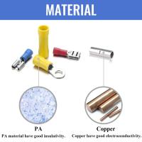China Automotive Durable Non Insulated Terminals Anti Corrosion Lightweight 840pcs for sale