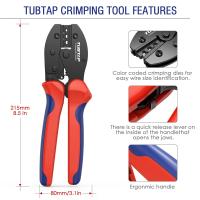 China Practical Ergonomic MC4 Crimping Tool Kit , Portable MC4 Connector Crimping Tool for sale