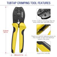 China Durable Alloy PV Solar Crimping Tool Kit With 30pcs Male Female MC4 Connector for sale
