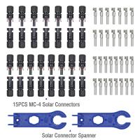 China Durable Alloy PV Solar Crimping Tool Kit With 30pcs Male Female MC4 Connector for sale