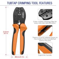 China ISO MC4 Connector Solar Crimping Tool Kit Multipurpose Practical for sale