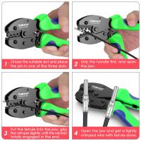 China Portable Alloy MC4 Crimping Tool , Abrasion Resistant MC4 Tool Kit for sale