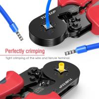 China Square Ferrule Wire Crimper Set Multifunctional For Electrical Repair for sale