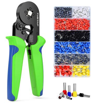 China Alloy Steel Ferrule Wire Crimper Set Portable Anti Oxidation for sale