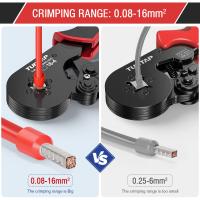 China Industrial Wire Ferrule Crimping Tool , Multipurpose Ferrule Crimping Pliers for sale