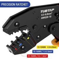 China Practical Insulated Terminal Crimping Tool , Multicolor Insulated Connector Crimper for sale