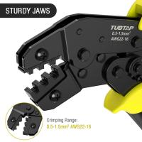 China Spade Bullet Connectors Terminal Pin Crimper Multipurpose Durable for sale