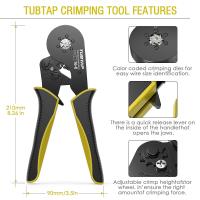 China Practical Alloy Ferrule Crimping Tool Kit , Anti Abrasion Crimping Pliers Set for sale