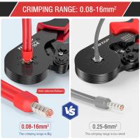 China Multifunctional Wire Crimper Set Rustproof Hexagonal Style 0.92kg for sale