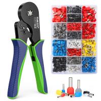 China Hexagonal Electrical Wire Crimper Set 1150 Pieces Terminals For 0.05-16mm2 for sale