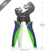 China Heavy Duty Grommet Tool Kit Pliers Abrasion Resistant Multicolor for sale