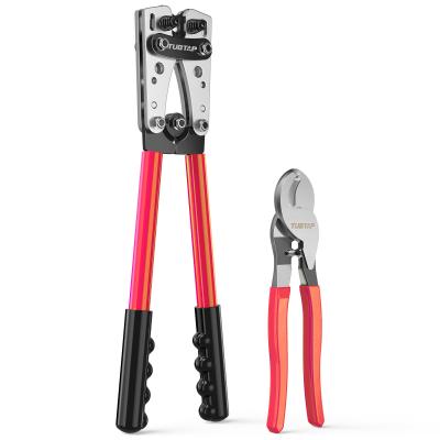 China Industrial Alloy Lug Terminal Crimper , Practical Battery Lug Crimper Tool for sale