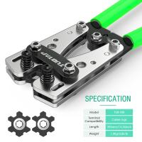 China AWG 10-1/0 Battery Cable Lug Crimping Tool Portable Multipurpose for sale