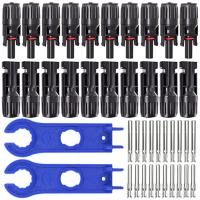 China Practical Solar Panel Connectors , Multipurpose MC4 Female Connector 10 Pairs for sale