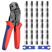 China Ergonomic PV Solar Crimping Tool Kit Multicolor Anti Abrasion for sale