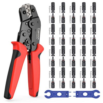 China Multipurpose MC4 Solar Crimping Tool Kit Practical Ergonomic Design for sale