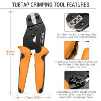 China Rustproof Multicolor MC4 Crimper Kit , Multifunctional MC4 Connector Tool Kit for sale