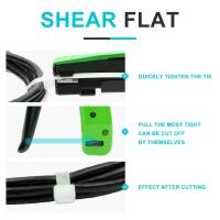 China Practical Fastening Cable Tie Gun Portable Non Slip Length 7 Inches for sale