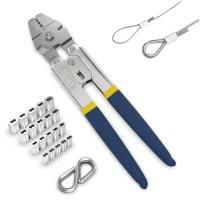 China Rustproof Portable Wire Crimp Sleeves Swaging Tool Multipurpose for sale