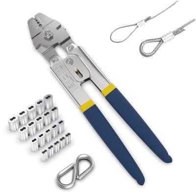 China Rustproof Portable Wire Crimp Sleeves Swaging Tool Multipurpose for sale