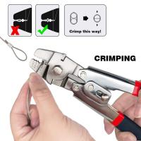 China Industrial Wire Crimp Sleeves Swaging Tool Anticorrosive 2.2mm 2/32inch for sale