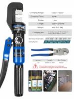 China Multicolor Hydraulic Battery Lug Crimper , Hydraulic Battery Cable Wire Crimping Tool for sale