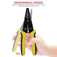 China ISO Multicolor Wire Stripper Tool Cutter Multi Function Durable for sale