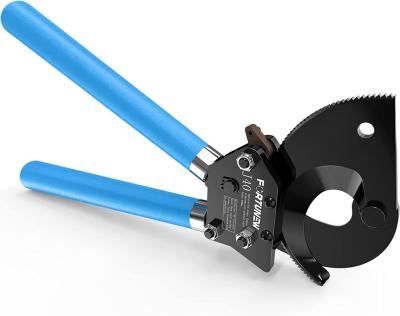 China Practical Ratchet Cable Cutter Tool Up To 600 MCM 300mm2 Blue Color for sale