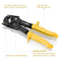 China Ergonomic Practical Electrical Ratchet Cutters , Heavy Duty Cable Cutter 240mm for sale