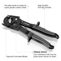 China Multipurpose Black Hand Ratchet Cable Cutters For Automotive Work for sale