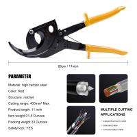 China Rustproof Practical Ratchet Core Cutter , Multifunctional Ratchet Cable Cutting Tool for sale